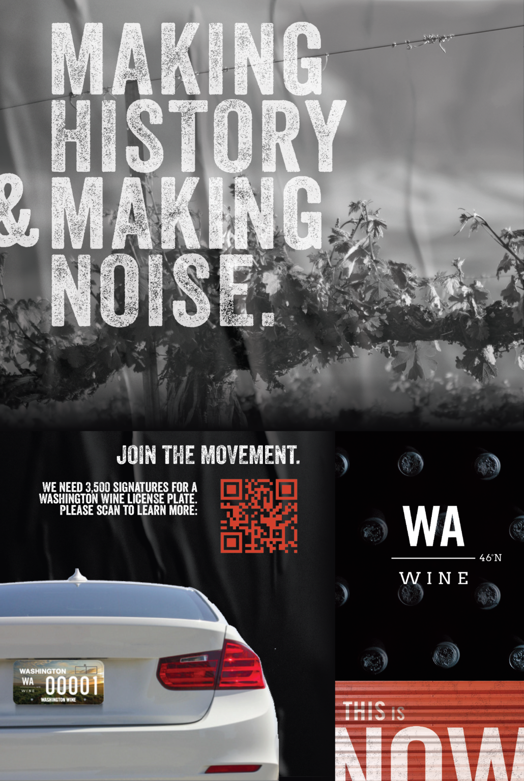 Washington Wine License Plate - Washington State Wine Commission